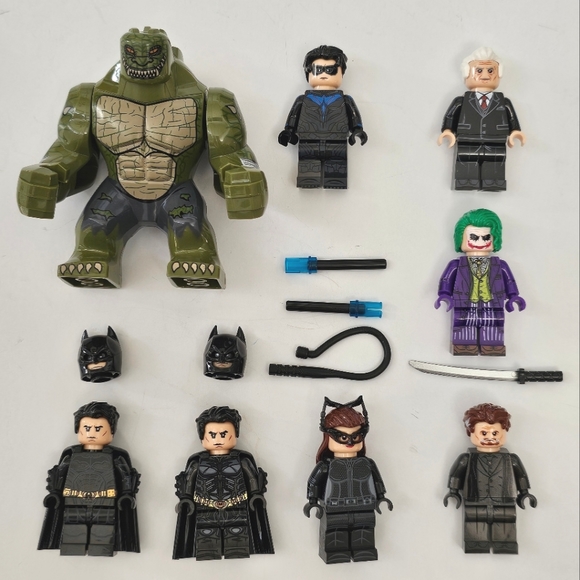 Unbranded | Toys | Lot Of 8 Lego Compatible Dc Super Heroes Batman Dark ...